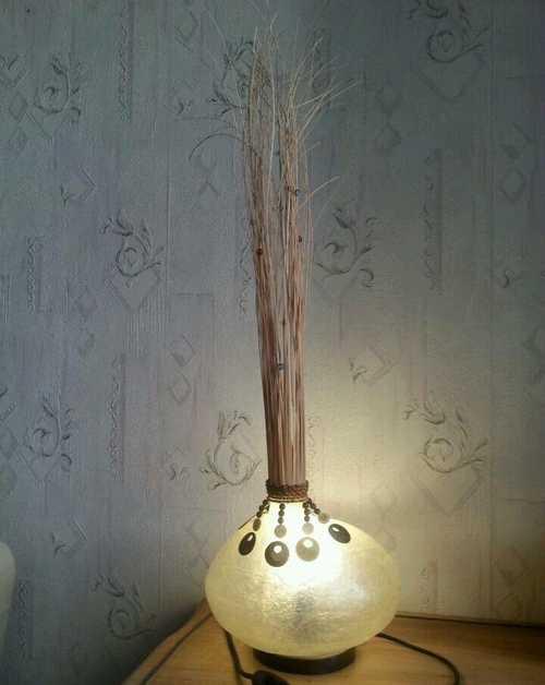 Лампа (светильник) в этническом стиле. Новая