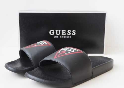 Сланцы Guess новые черные р. 43