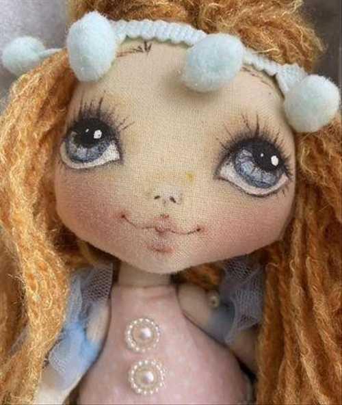 Текстильная кукла Лиза