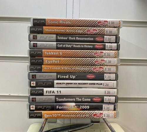 Лицензионные диски игры для Sony PSP