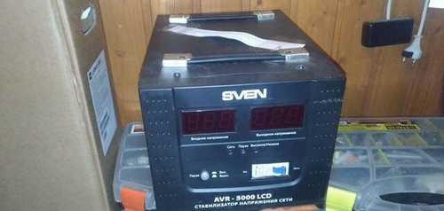 Стабилизатор sven AVR-5000 на запчасти или ремонт