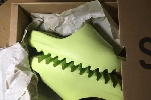 Adidas yeezy slide glow green 6uk/6us