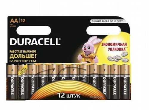 Набор батареек duracell 12 шт