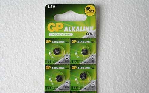 GP AG4 Alkaline(LR66; LR626; G4; 177; GP77A; 377)