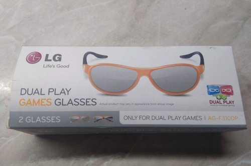 Комплект 3D очков LG очки dual play