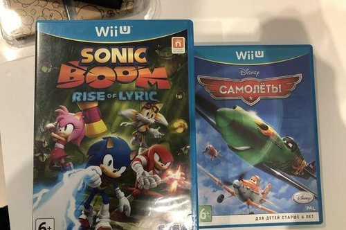 Игры Nintendo WII U (Нинтендо) «Самолеты» и «Sonic