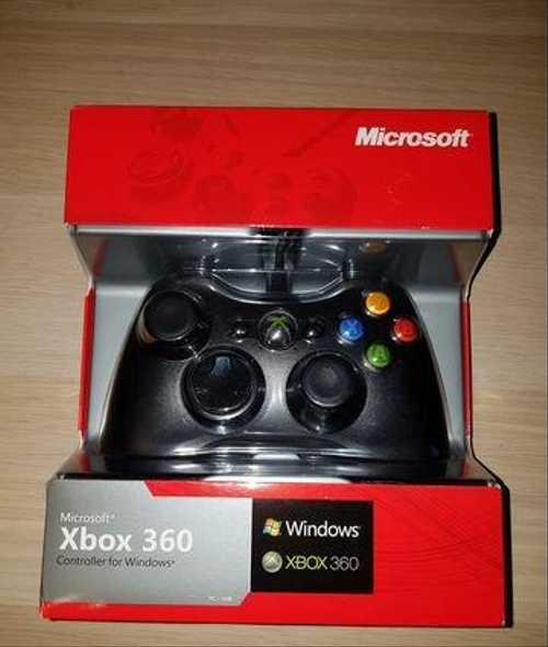 Геймпад для Xbox 360 и PC Microsoft 52A-00005 Blac