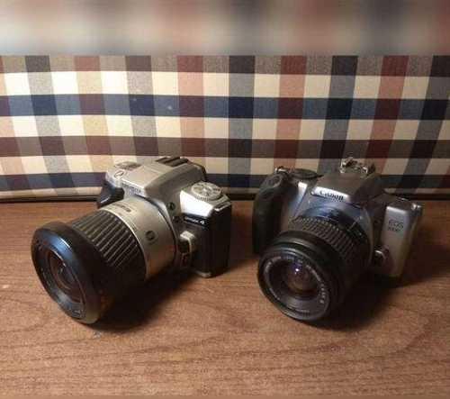 Canon EOS 3000 и Minolta Dynax 4