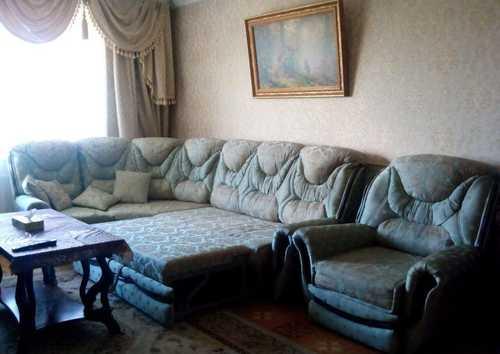 Угловой раскладной диван Салеж + кресло-кровать