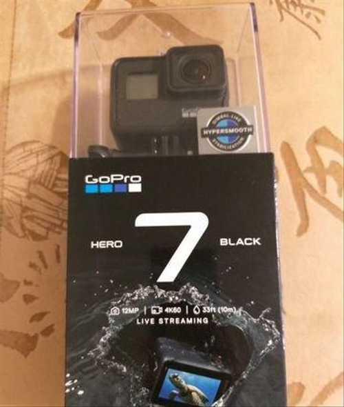 Экшн-камера gopro hero7 Black Edition 4K, WiFi