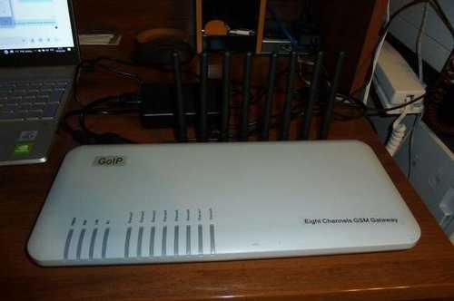 GSM VoIP 3G шлюз WoIP8 GoIP8