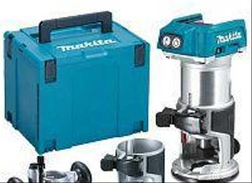 Аккумуляторный кромочный фрезер Makita DRT50ZJX2