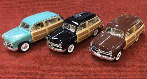 Модель автомобиля 1:28 Ford woody wagon 1949 год
