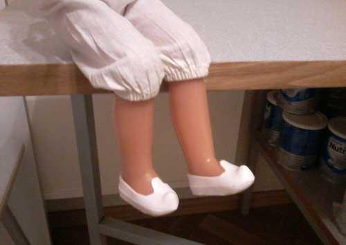 Туфли для шарнирной куклы СССР