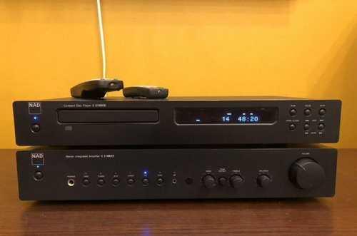 Интегральный усилитель NAD C 316BEE + CD плеер NAD