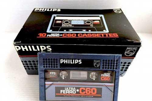 Аудиокассеты Philips Ultra Ferro C 60 - 1982 г