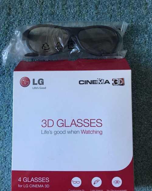 3D Glasses 3д очки LG