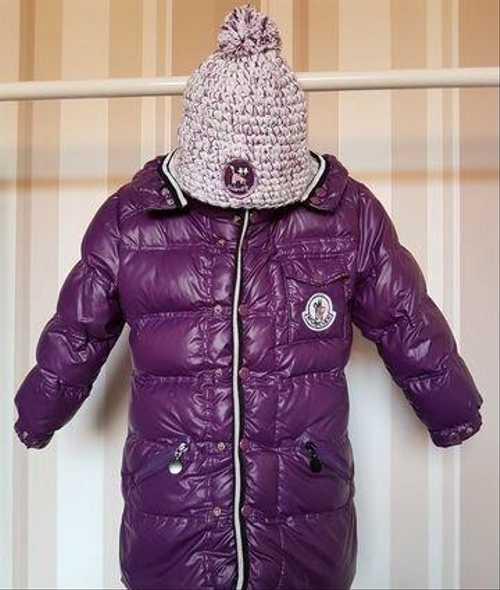 Пуховик moncler детский