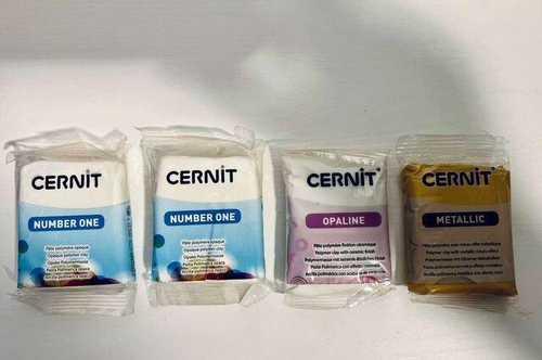 Запекаемая полимерная глина Cernit (56 гр. Новые)