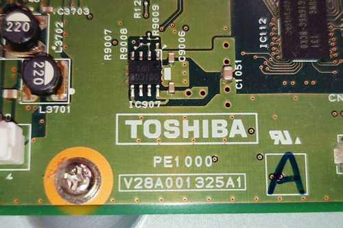 Майн плата V28A001325A1 toshiba