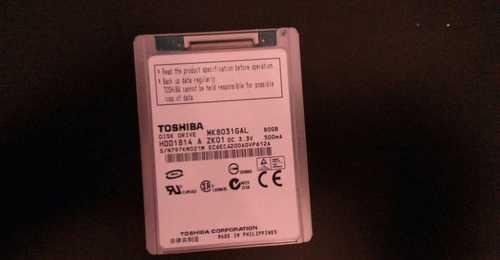 Toshiba HDD1814 80GB (MK8031GAL)