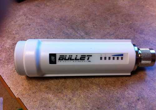 Точка доступа Ubiquiti Bullet M2. Блок питания в к