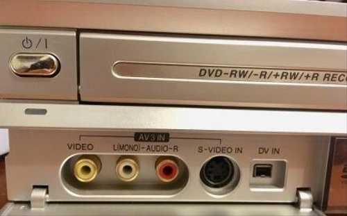 Дуэт DVD рекордер+VCR LG, оцифровка vhs, новый