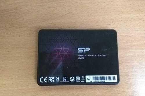 SSD Silicon Power 60gb и HDD Seagate 500gb