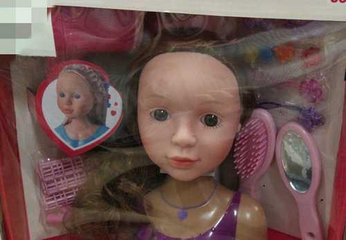 Голова куклы для создания причёсок