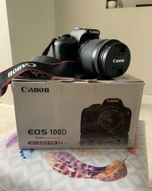 Зеркальный фотоаппарат Canon eos 100D