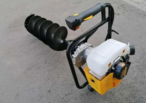 Мотобур champion AG 252 со шнеком