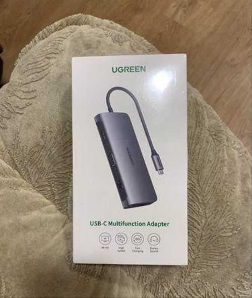 Ugreen USB-C hub, хаб, переходник для MacBook