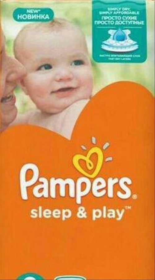 Подгузники Pampers (Памперс) 3 78 шт. Sleep & Play