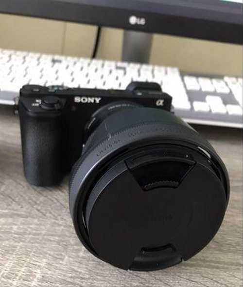 Продам комплект: камера Sony a6500 + sigma 30 и 16