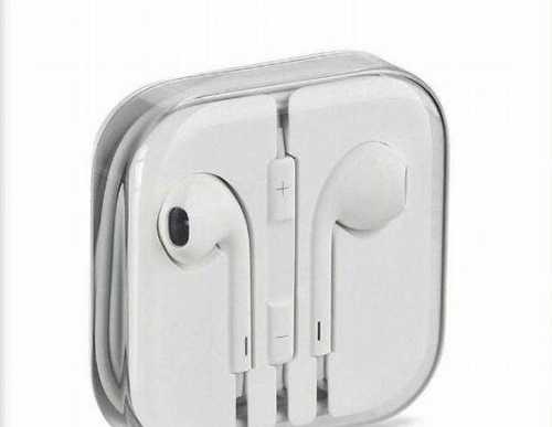 Проводные наушники earpods,от Apple