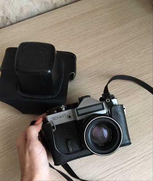 Фотоаппарат Зенит ет+объектив Helios 44-2