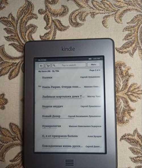 Электронная книга amazon kindle разборка