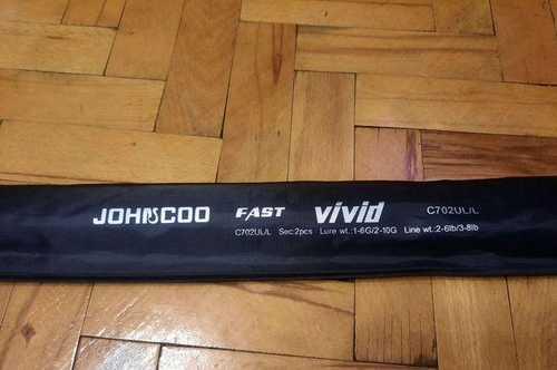 Спиннинг ультралайт Johncoo vivid ll 2.1m