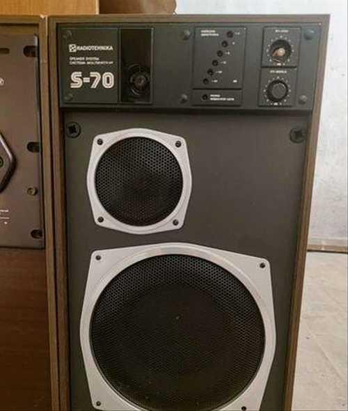 Колонки Radiotechnika S-70