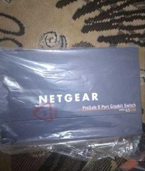 Коммутатор Netgear ProSafe 8-port gigabit desktop