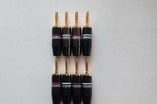 Коннекторы акустические Tchernov Cable Banana Plug