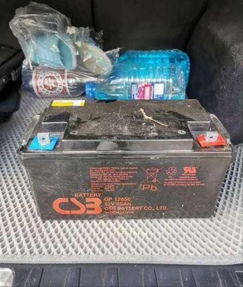 Аккумуляторная батарея CSB GP 12650 (12V 65Ah)