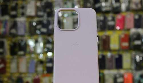 Чехол на iPhone 13 Pro "Leather Case" Mag Safe