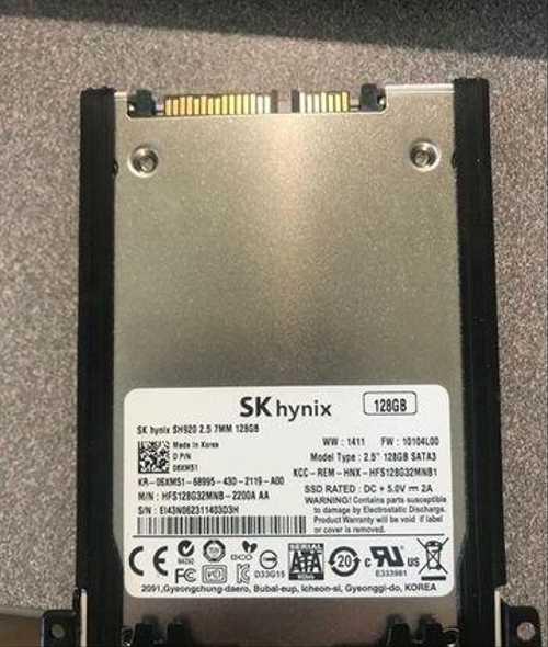 128GB sata3 память для ноутбука dell