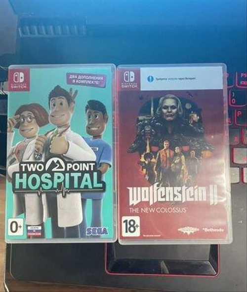 Продам картриджи на Nintendo Switch