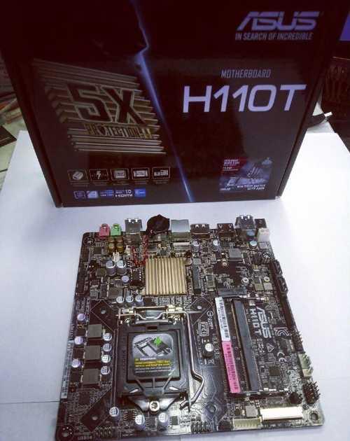 Материнская плата asus H110T LGA 1151v1 new itx