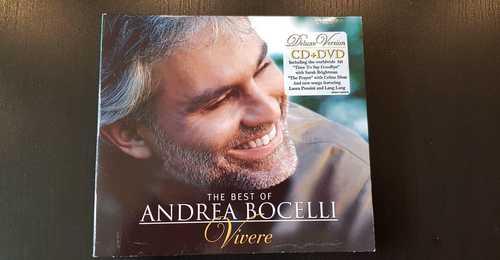 Andrea Bocelli "Vivere" cd+dvd диски