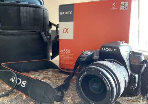 Фотоаппарат Sony a550