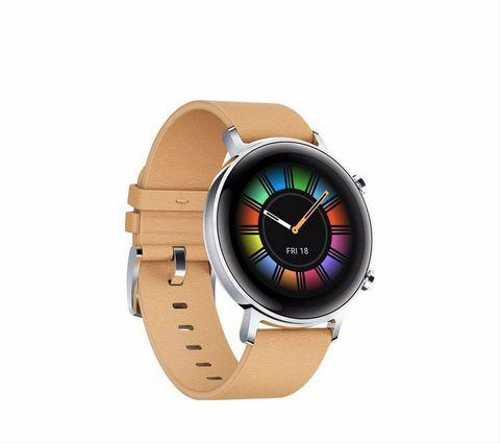 Smart часы huawei watch gt 2 graver beige