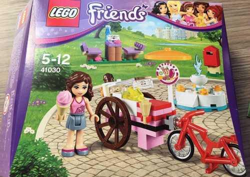 Lego Friends оливия и велосипед с мороженным